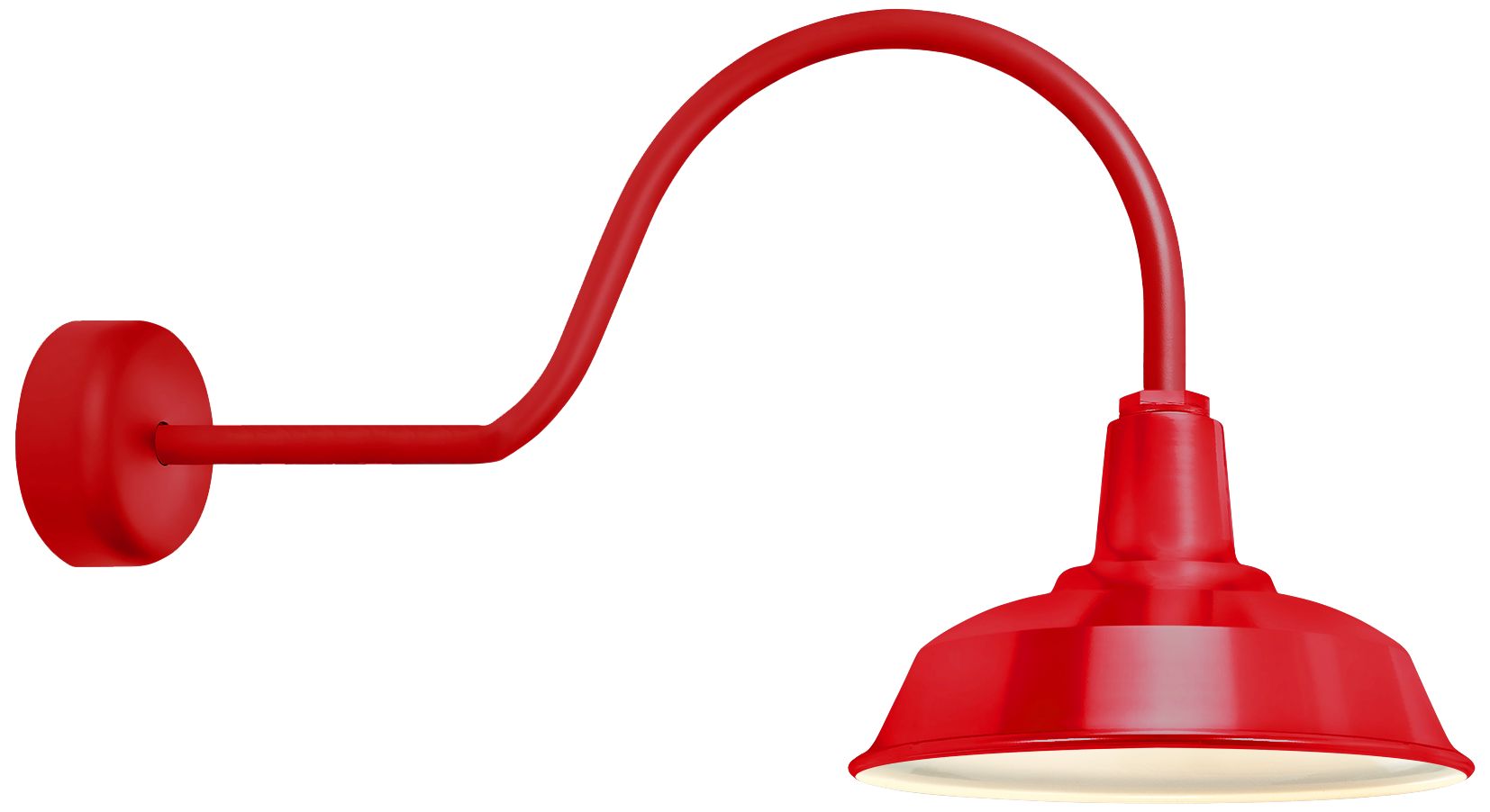 Heavy Duty 21 1/4" High Red Outdoor Wall Light - #19P97 | Lamps Plus