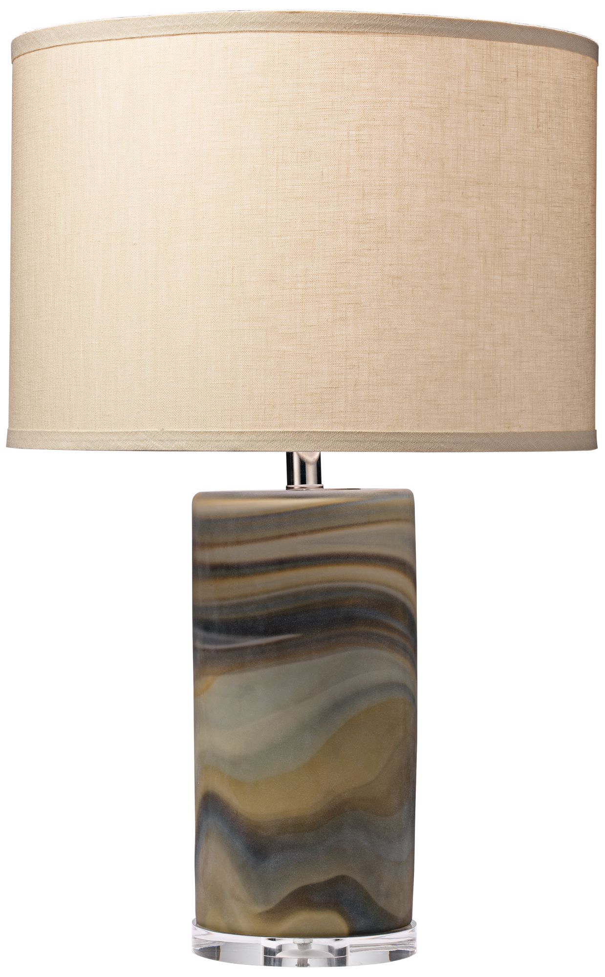 Jamie Young Terrene Multicolor Swirl Glass Table Lamp - #19Y18 | Lamps Plus
