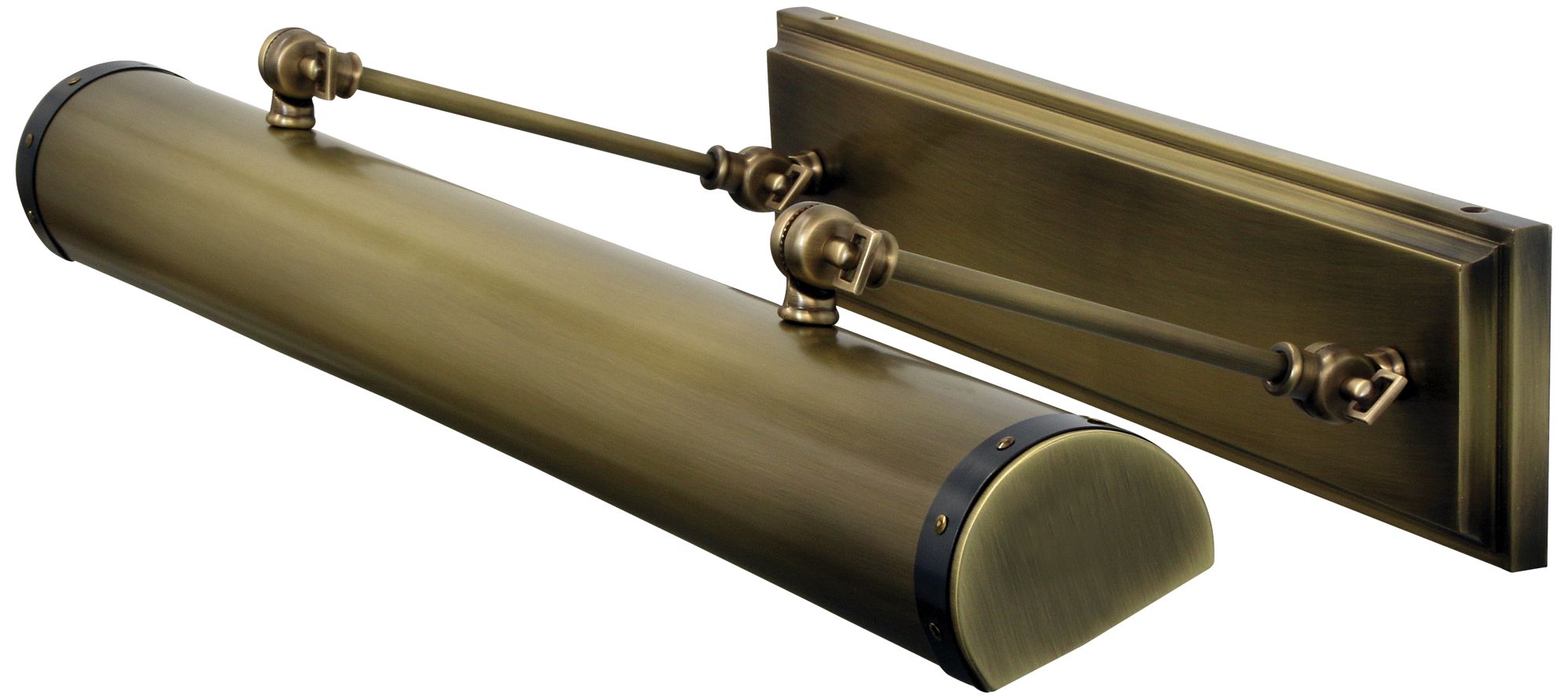 Steamer 30" Wide Antique Brass Direct Wire Picture Light - #22R33 ...