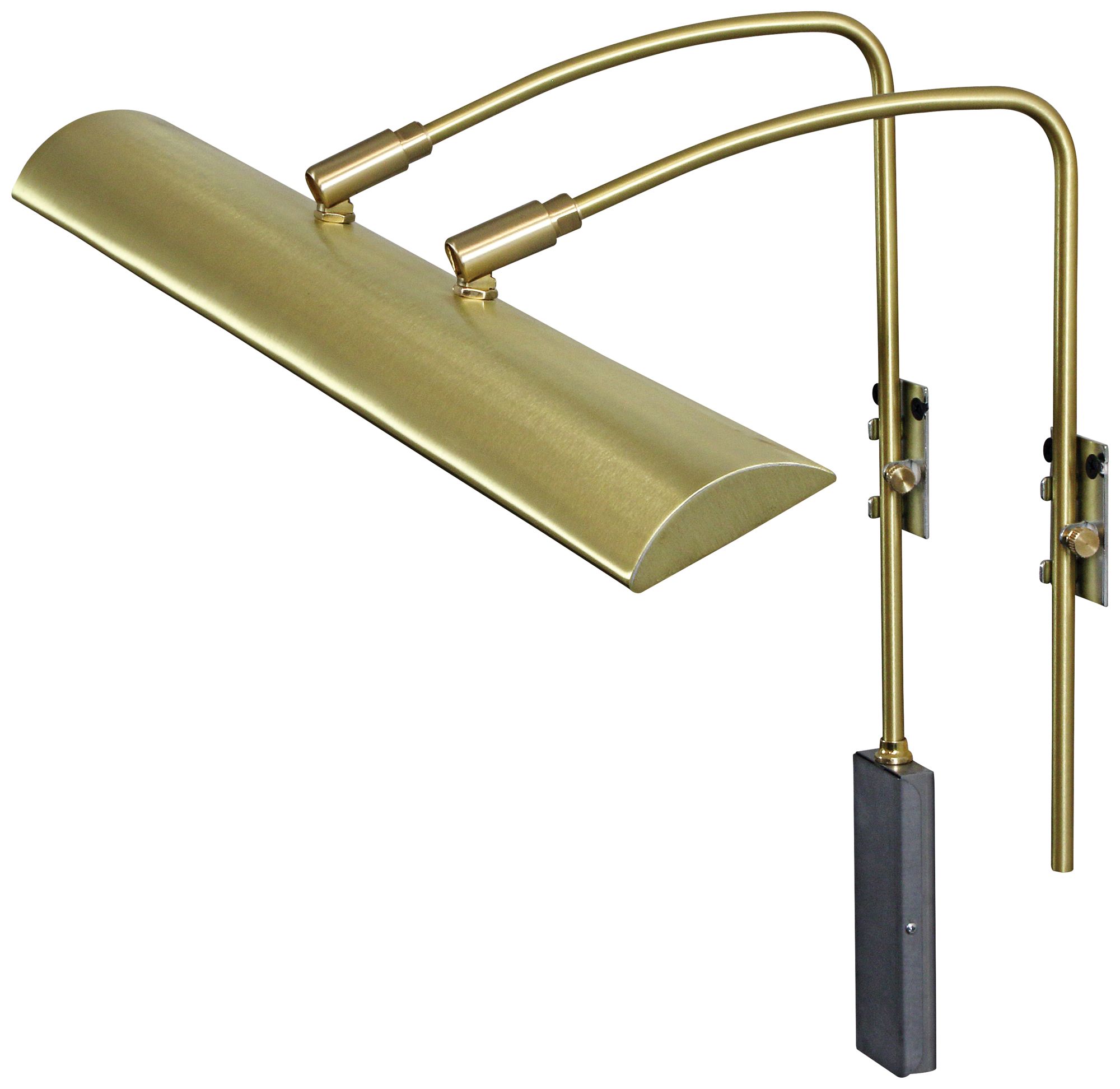 Classic Contemporary 12"W Antique Brass LED Picture Light - #21G63 ...