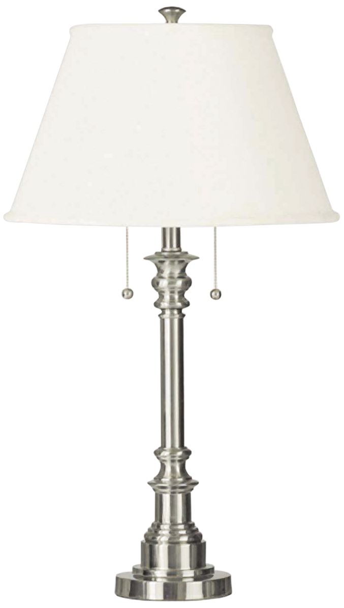 Kenroy Home Spyglass Brushed Steel Table Lamp - #23P65 | Lamps Plus