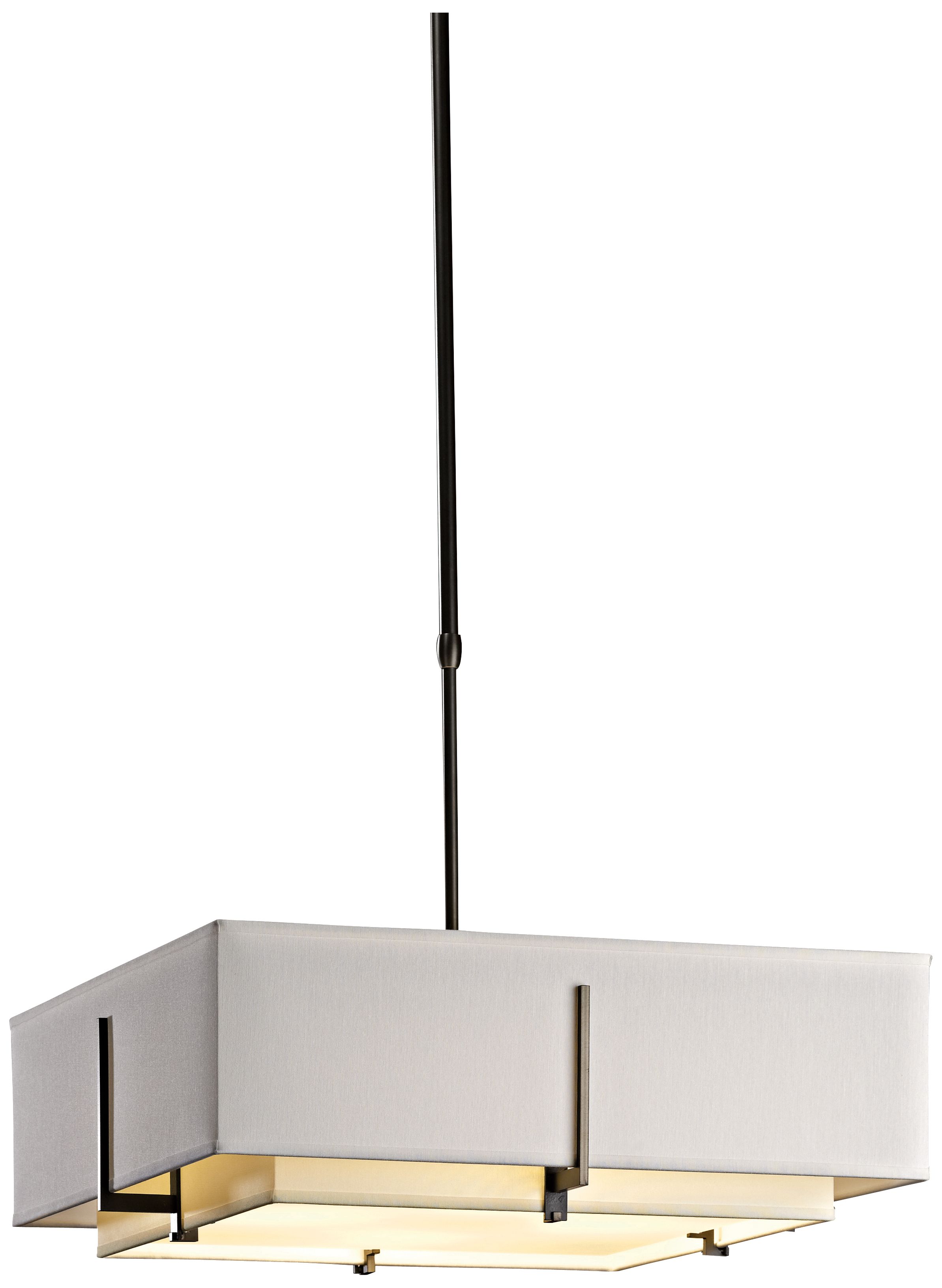 Hubbardton Forge Exos Double Shade Square Pendant Light - #2Y187 ...