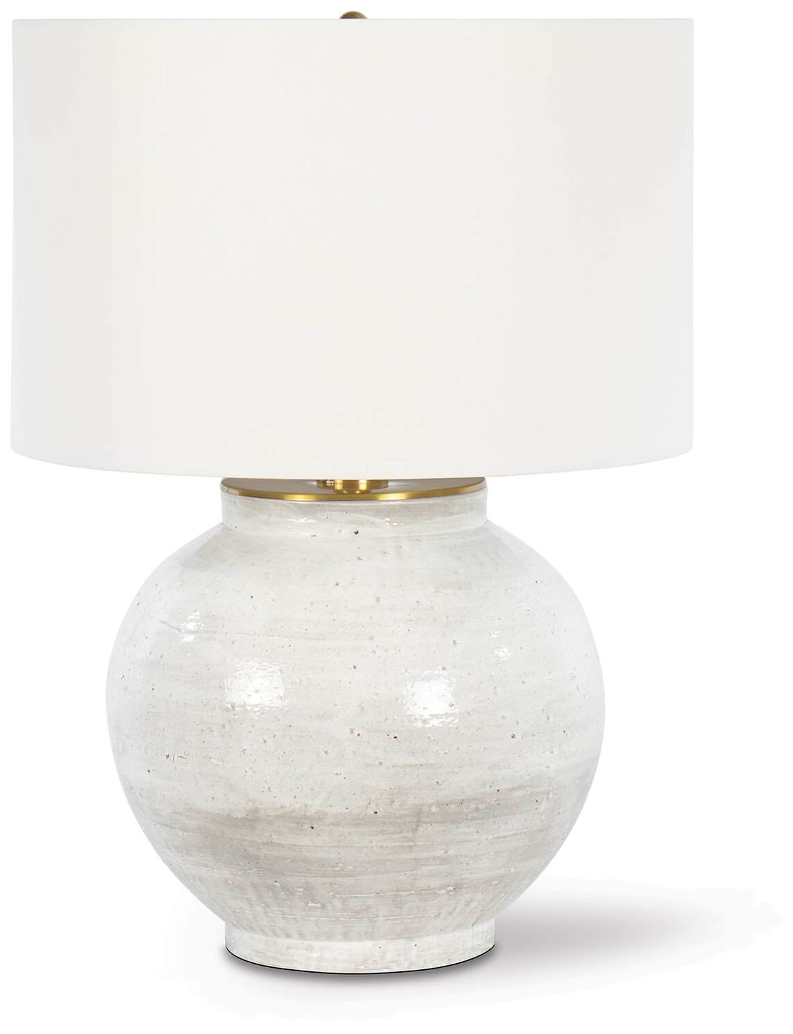 Regina Andrew Design Deacon White Ceramic Table Lamp - #356H2 | Lamps Plus