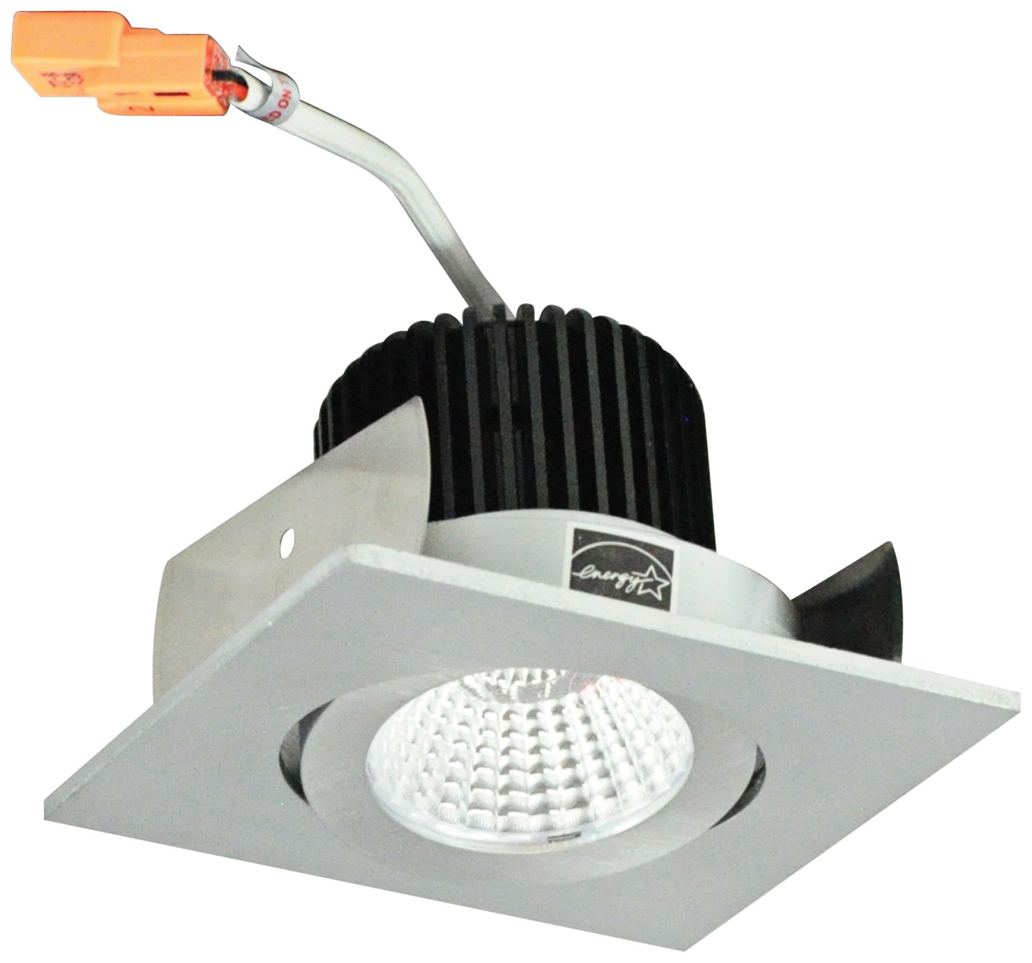 Nora Iolite 2" Natural Metal Square Gimbal LED Retrofit Trim - #35J05 ...