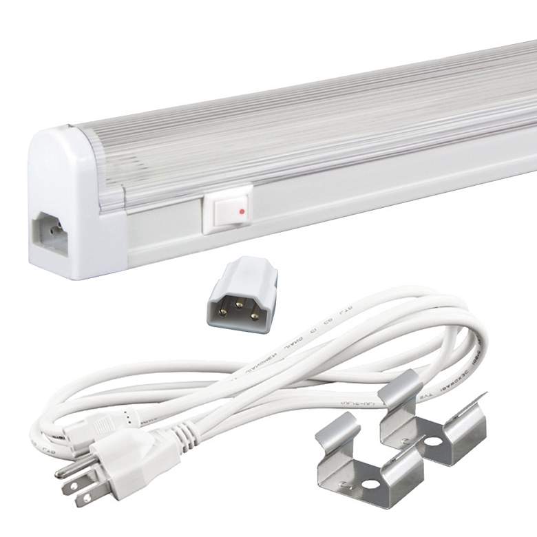 Sleek Plus 28 Watt 4' White T5 Under Cabinet Light - #3C959 | Lamps Plus Sleek Plus 28 Watt 4' White T5 Under Cabinet Light - #3C959 | Lamps Plus