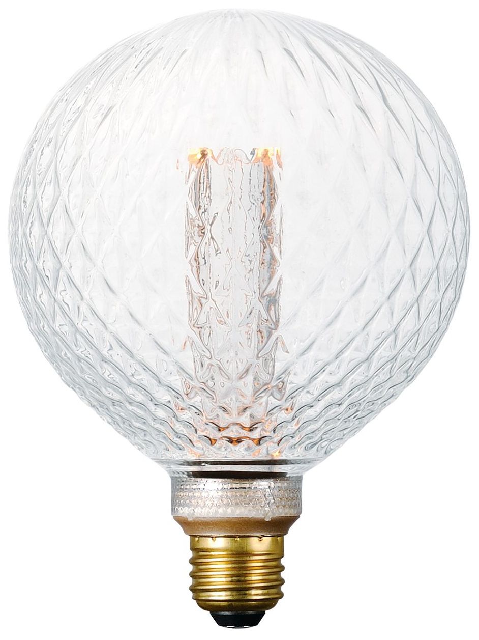 40W Equivalent 3.5W LED Dimmable Diamond Clear Bulb - #42K10 | Lamps Plus