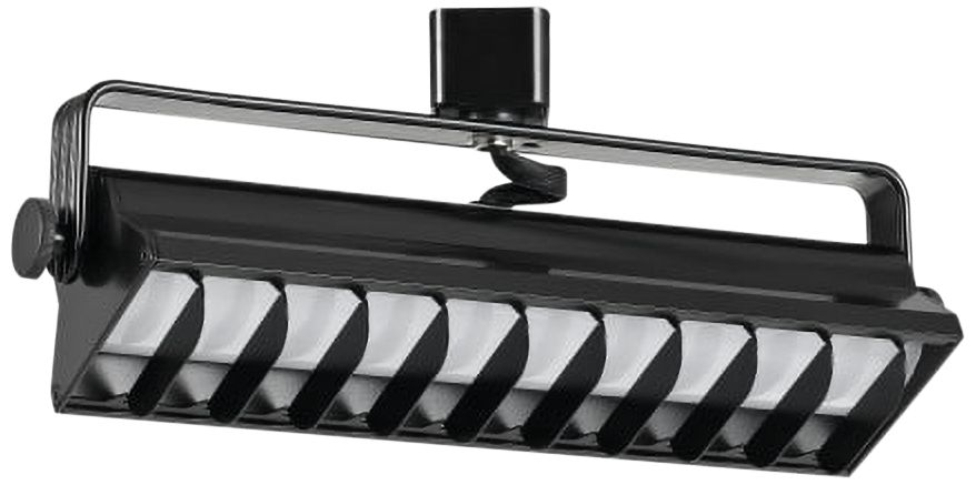 Black 20 Watt LED Wall Washer Track Head - #45C53 | Lamps Plus
