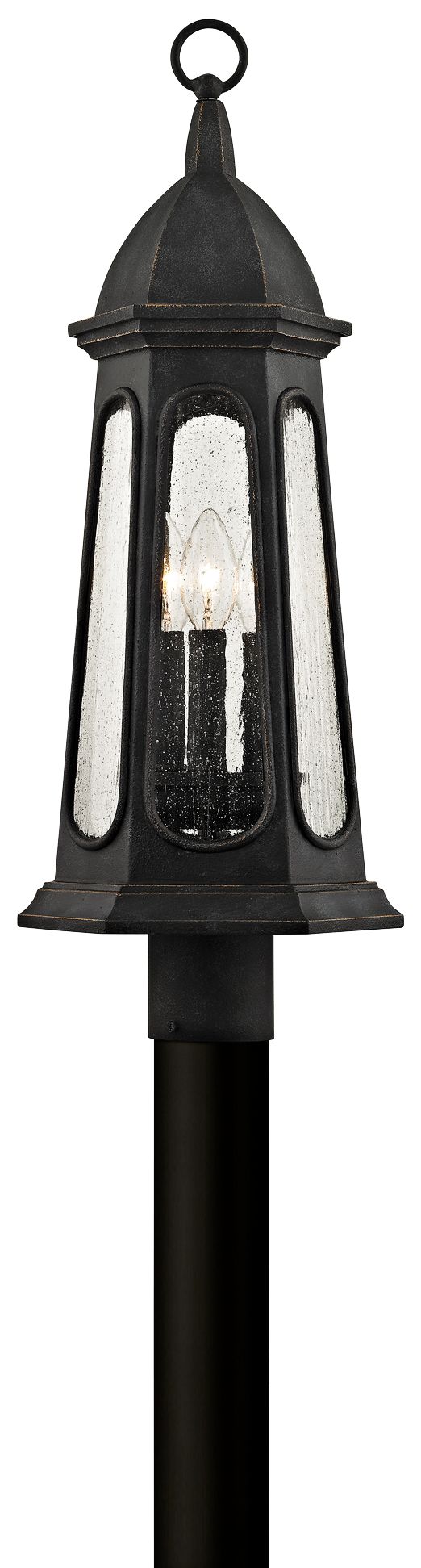Astor 21 3/4" High Vintage Iron Outdoor Post Light - #45C91 | Lamps Plus