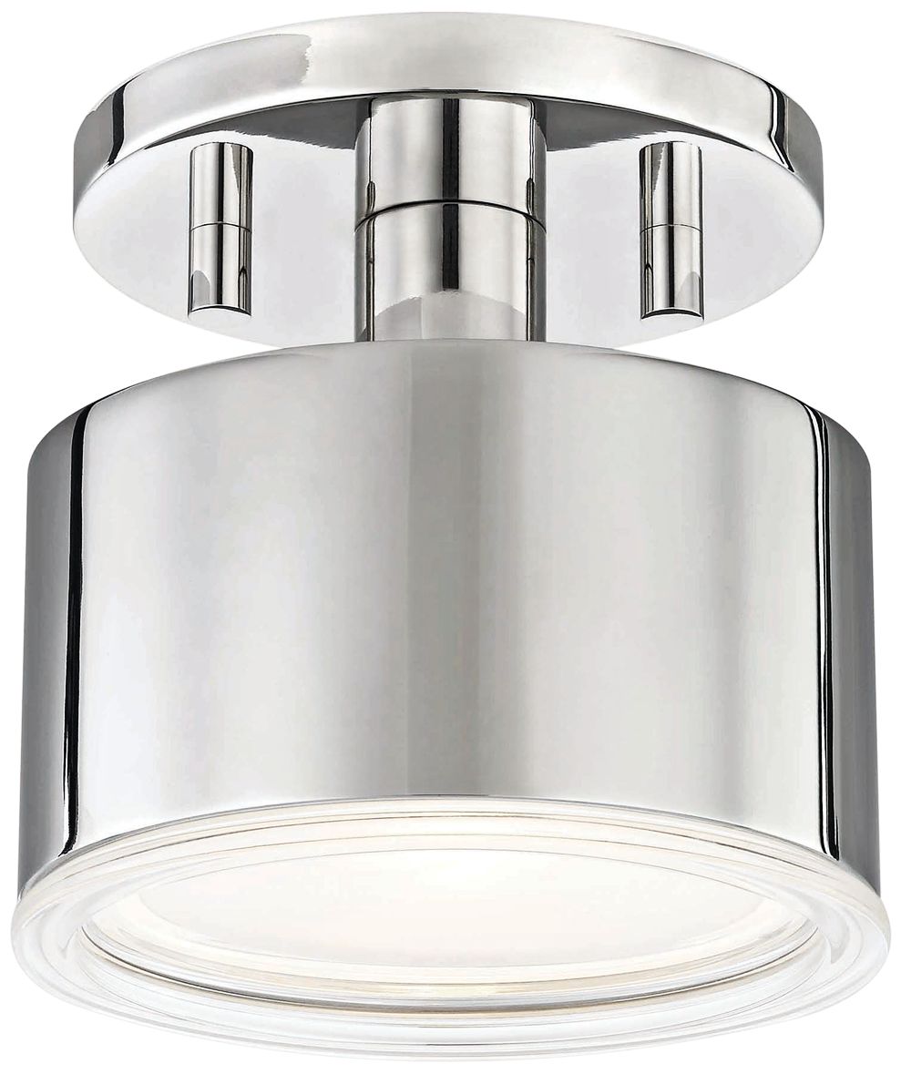 Mitzi Nora 5 1/4" Wide Polished Nickel LED Ceiling Light - #46K79 ...