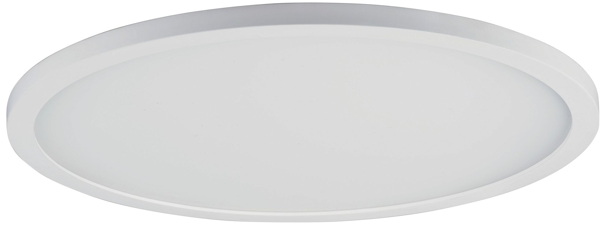 Maxim Wafer 15" Wide White 4000K LED Round Ceiling Light - #53V41 ...