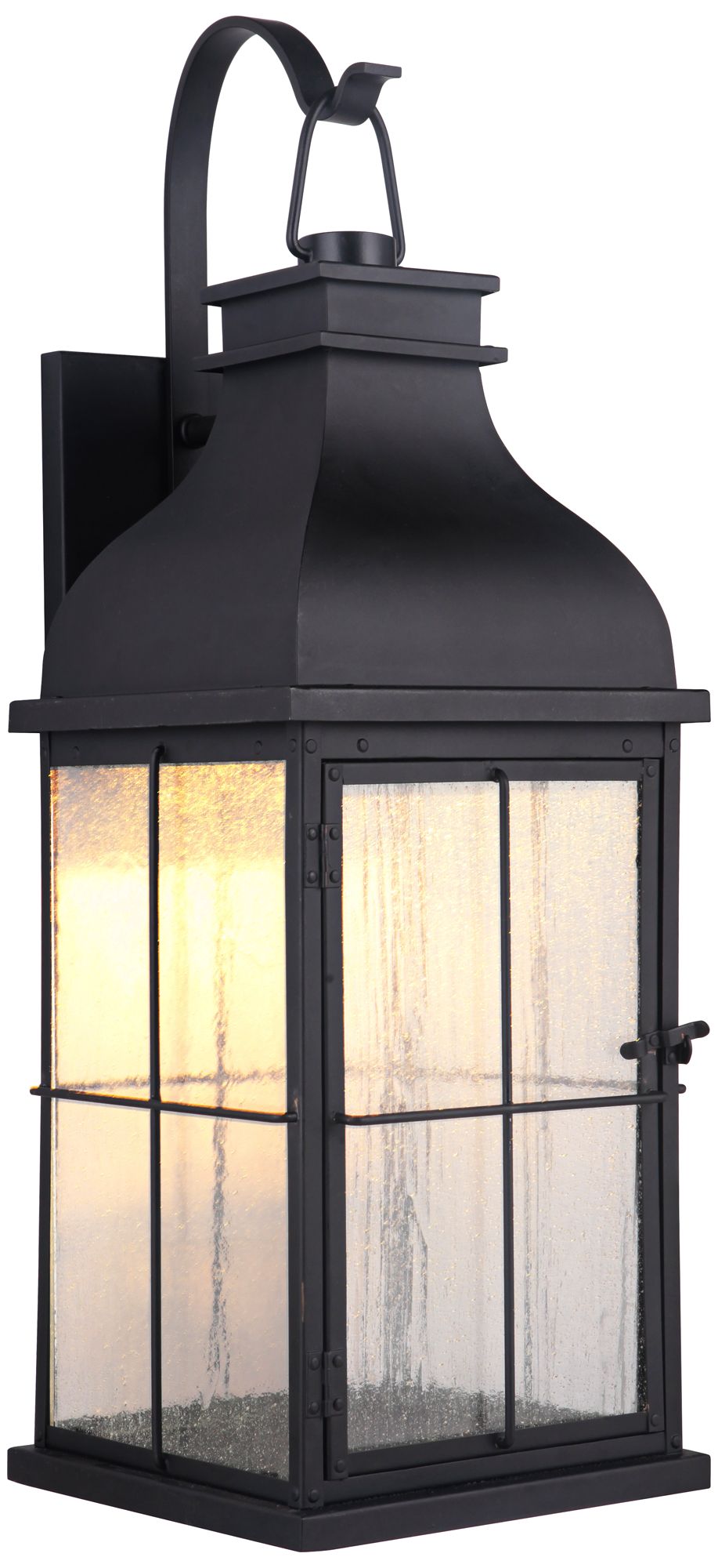 Craftmade Vincent 25" High Midnight LED Outdoor Wall Light - #59K28 ...