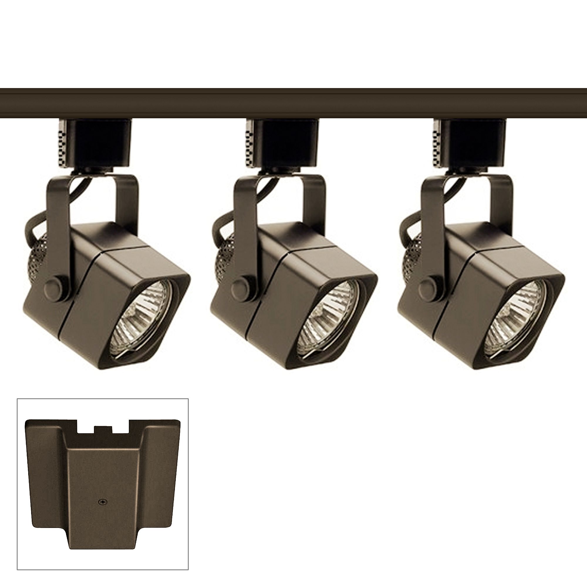 Quoizel Winside 5-Light Western Bronze LED Track Light - #42N18 | Lamps ...