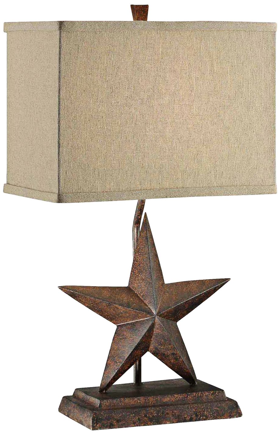 Crestview Collection Rustic Star Table Lamp - #7T468 | Lamps Plus
