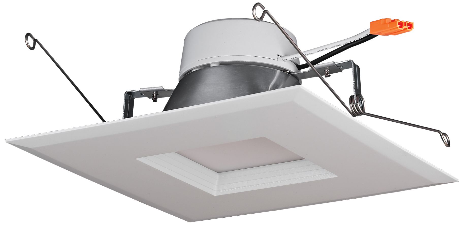 Satco 5"/6" White Square 2700K LED Recessed Retrofit Trim - #82N72 ...