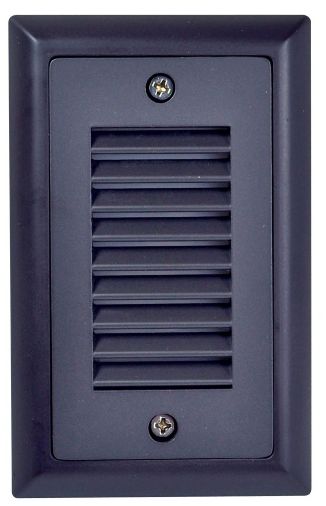 Nora Mia 3"W Bronze Vertical Louvered LED Mini Step Light - #84T53 ...