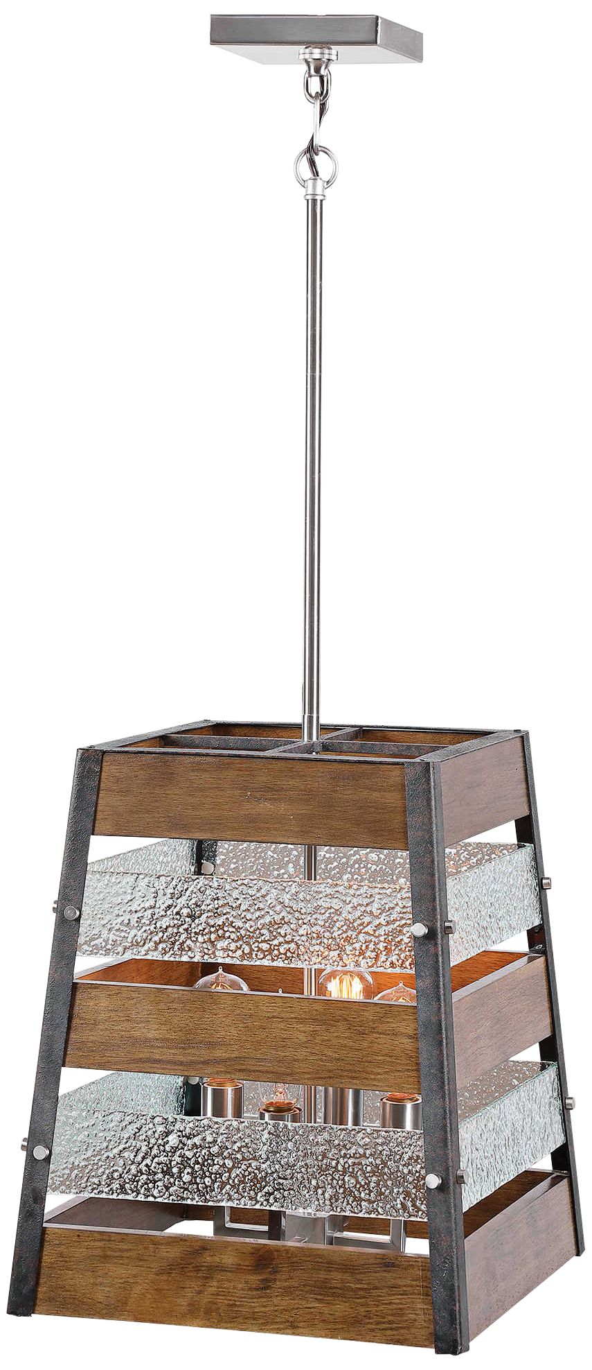 Uttermost Glasshouse 4-Light Pendant Light - #84X21 | Lamps Plus