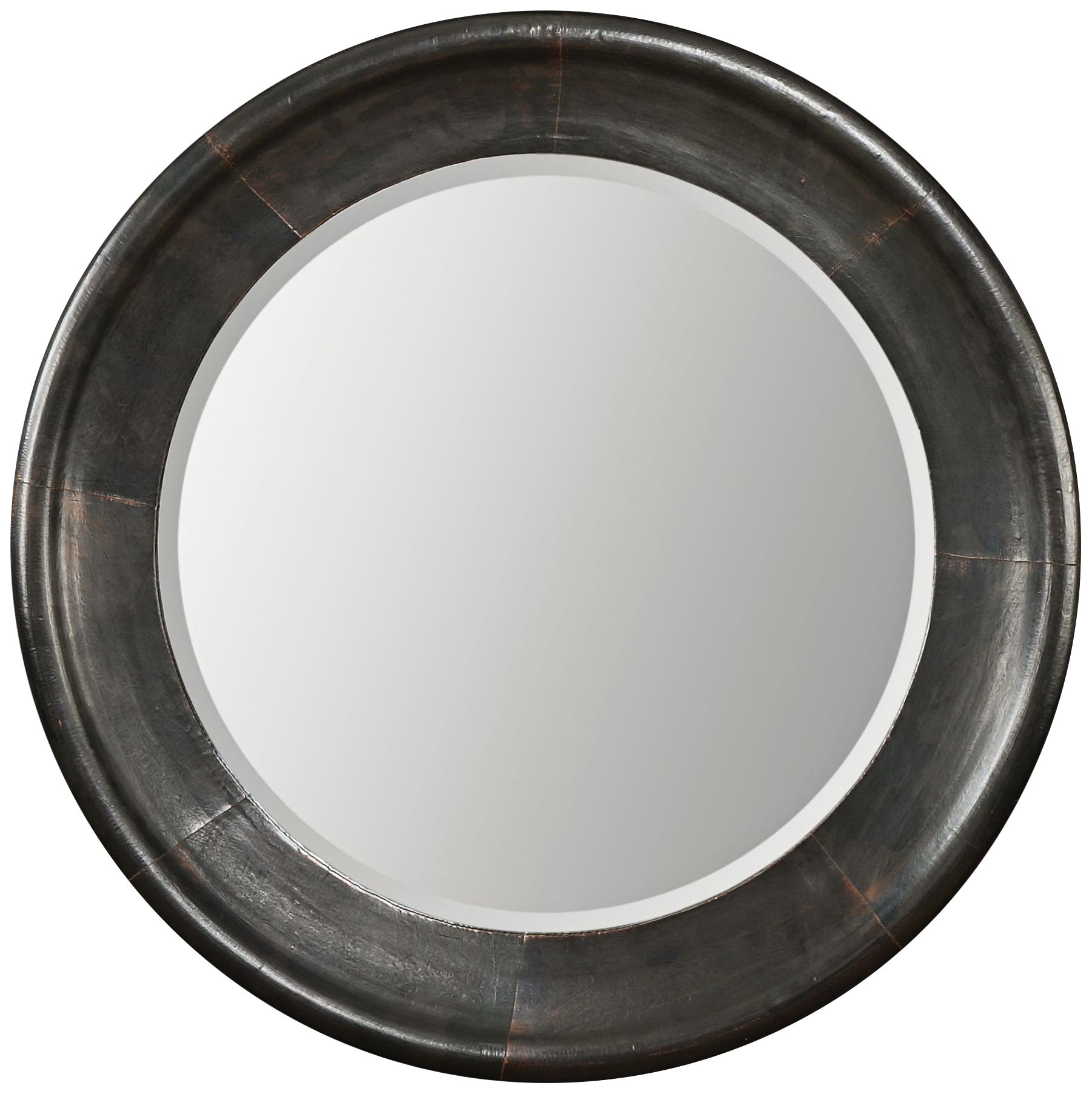 Uttermost Reglin Dark Bronze 30 1/2" Round Wall Mirror - #87K99 | Lamps ...