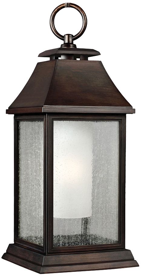 Feiss Shepherd 21"H Copper Outdoor Hanging Light - #8N635 | Lamps Plus