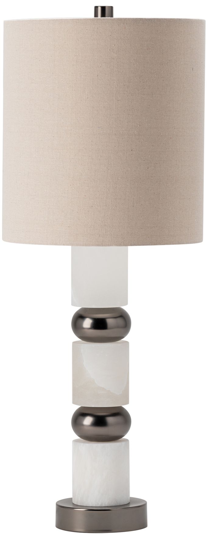 Crestview Collection Sinclair Stacked Alabaster Table Lamp - #91P32 ...