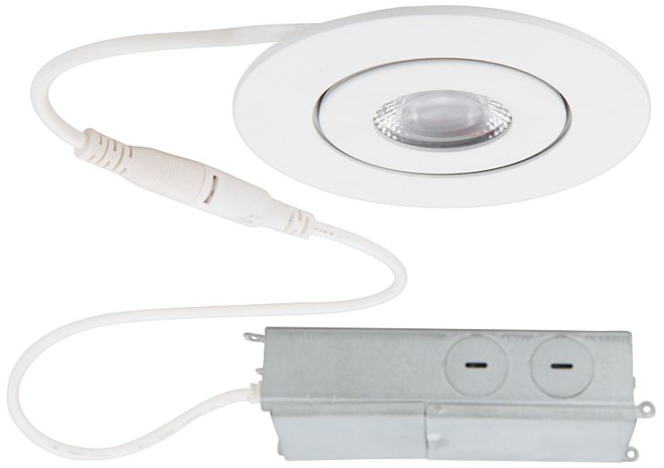 WAC Lotos 2" White Round Adjustable LED Recessed Kit - #99R55 | Lamps Plus