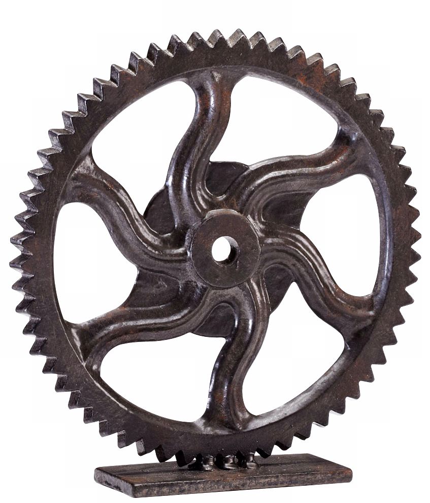 Bronze Gear Sculpture #3 - #U8230 | Lamps Plus