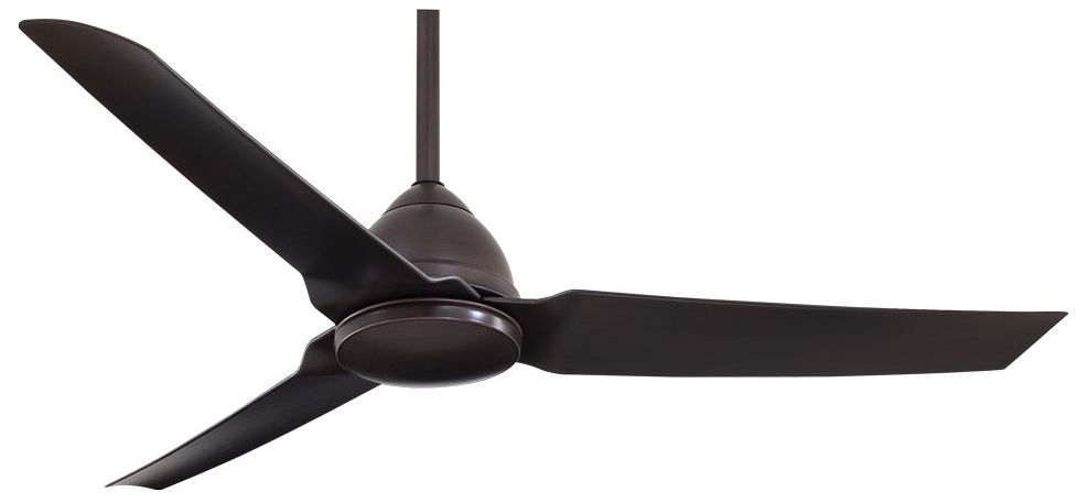 54" Minka Aire Java Kocoa Wet Rated Ceiling Fan with Remote Control - # ...